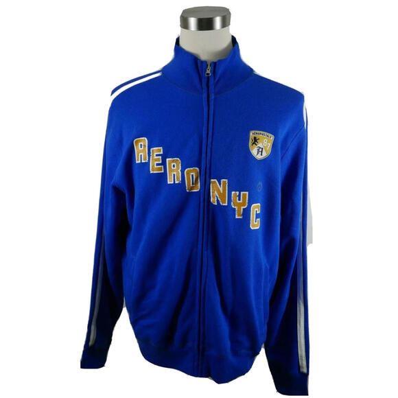 Aeropostale | Jackets & Coats | New Aeropostale Mens Full Zip Royal ...